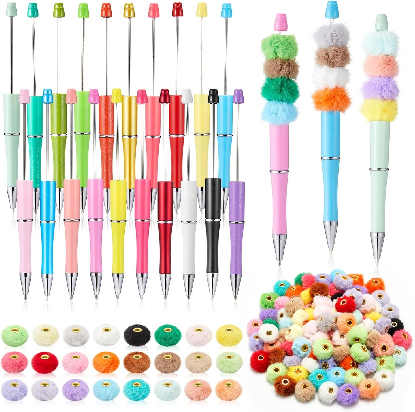 120 Pcs DIY Beadable Pens Kit | Michaels
