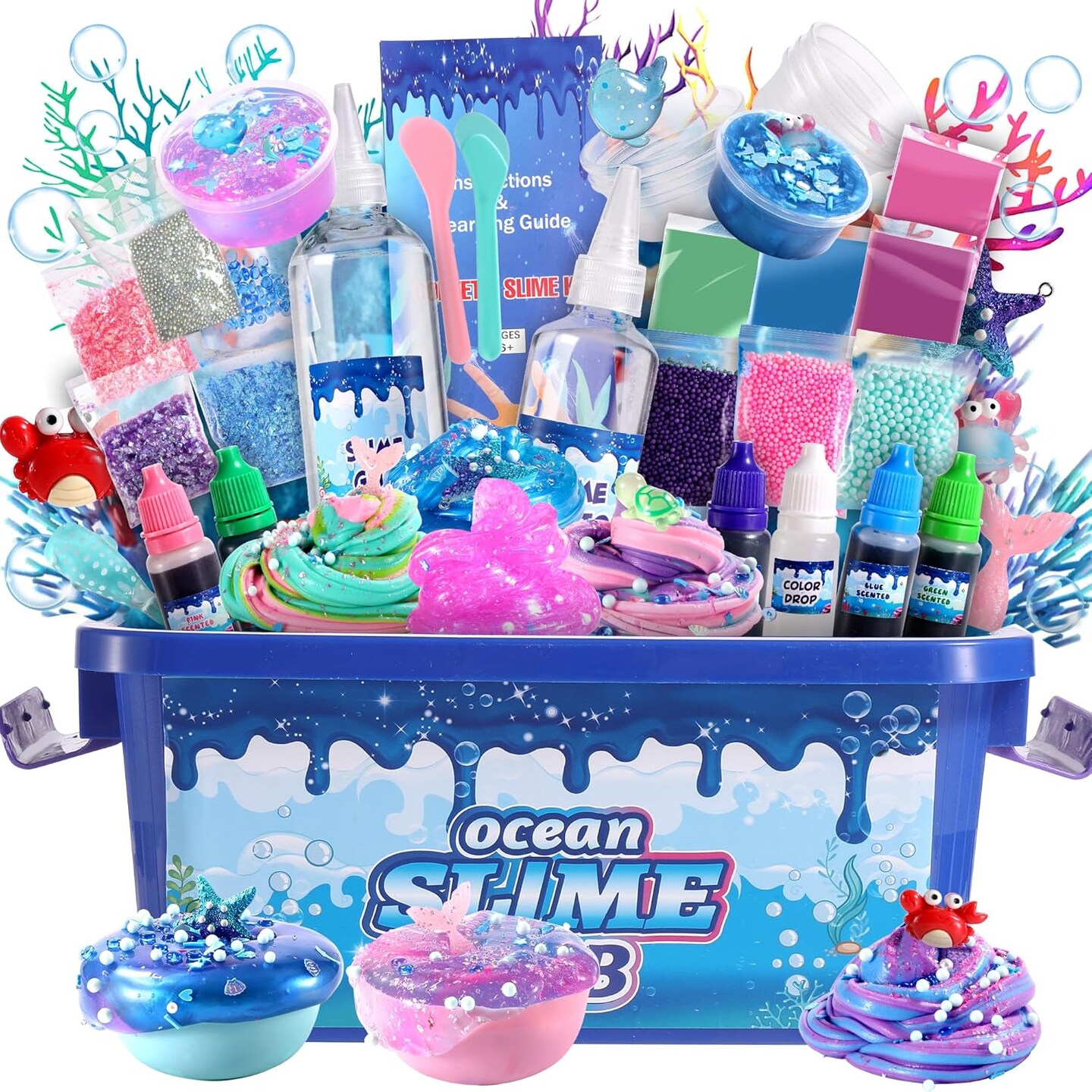 Ocean Slime Kit (Blue) | Michaels