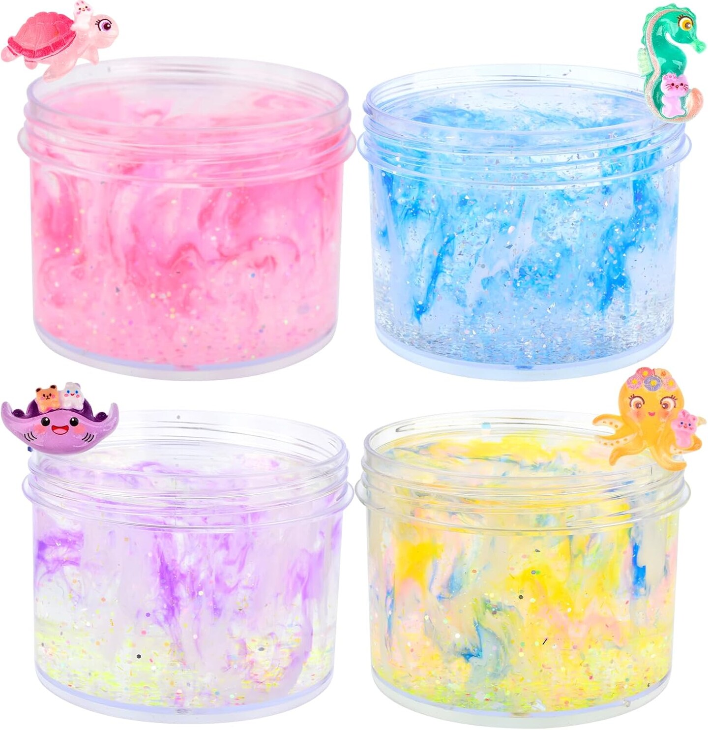 4 Pack Crystal Scented Slime Kit | Michaels