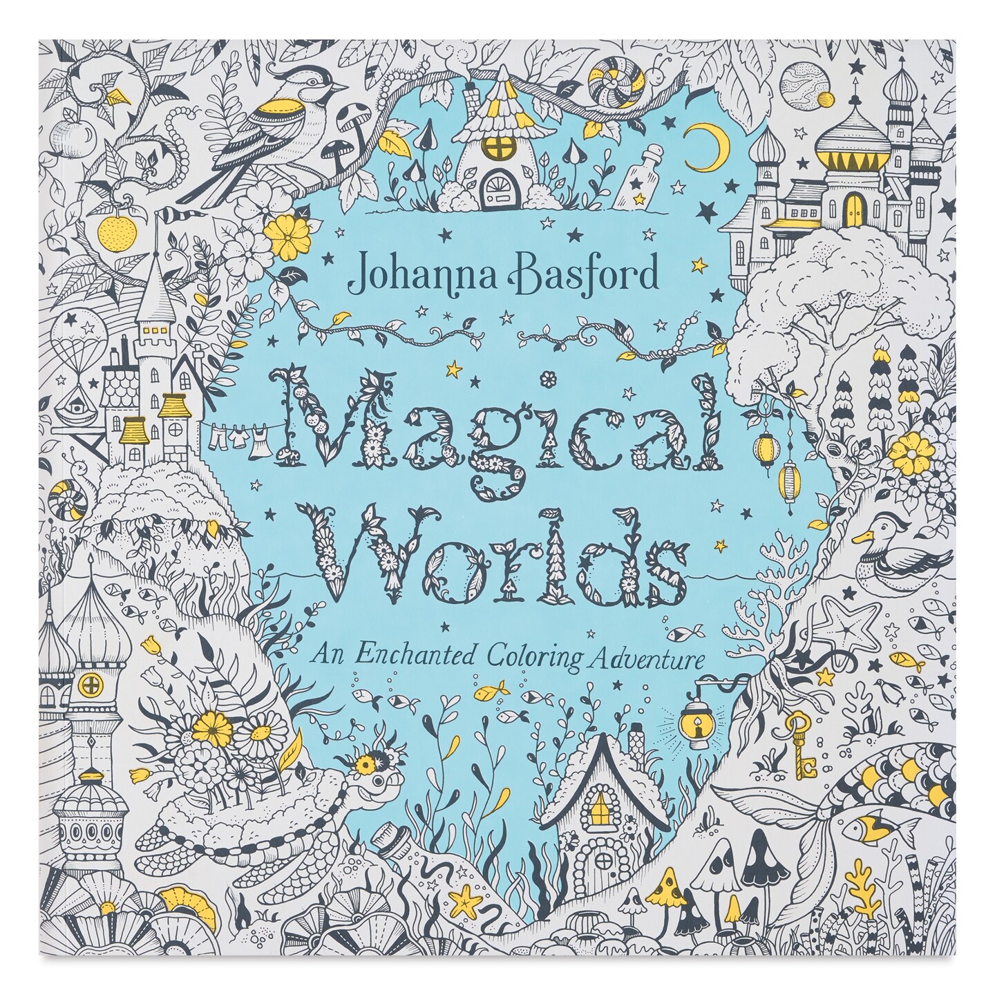 Magical Worlds Coloring Book - 10" x 10", 80 Pages | Michaels