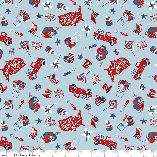 Main in Sky (c15710-sky) | Stars and Stripes Forever | Lori Whitlock ...