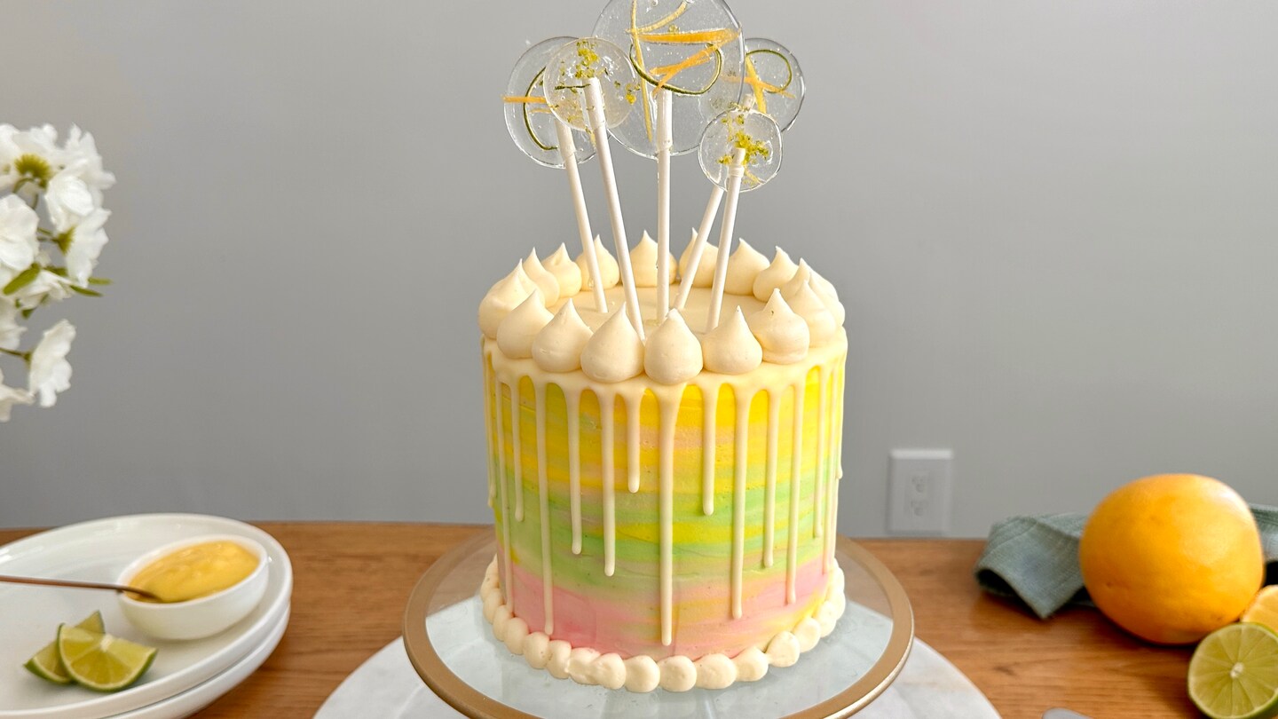 Triple Citrus Drip Cake | Classes | Michaels