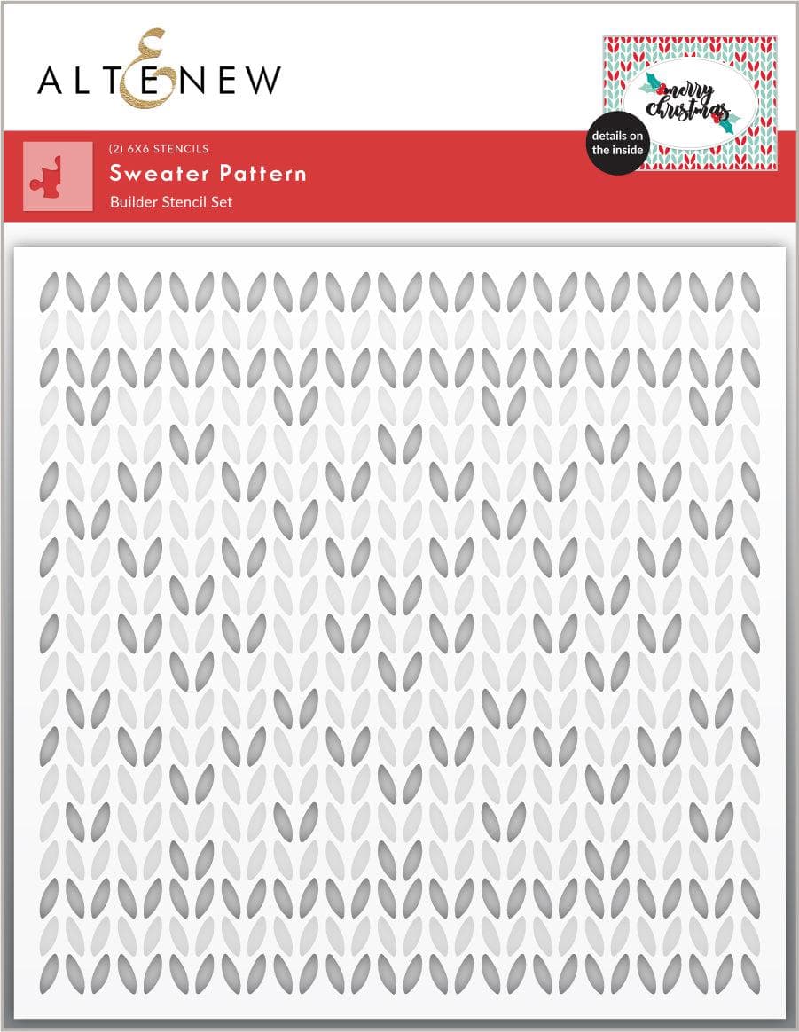 Sweater Pattern Builder Stencil Set (2 in 1) | Michaels