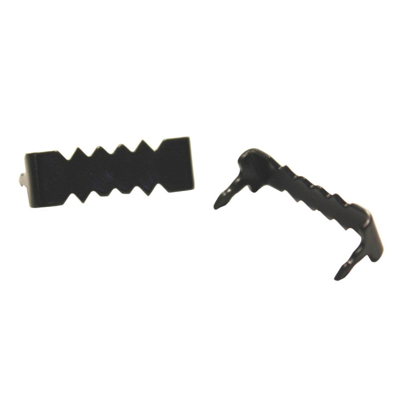Steel Sawtooth Nailless Picture Hangers, Black Oxide, Box of 100 | Michaels
