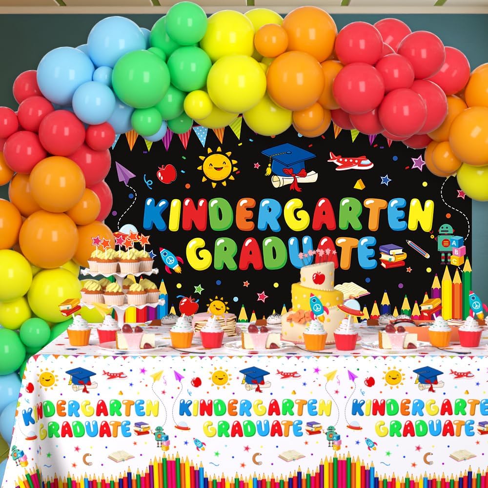 Graduation Party Supplies with Kindergarten Graduate Banner | Michaels