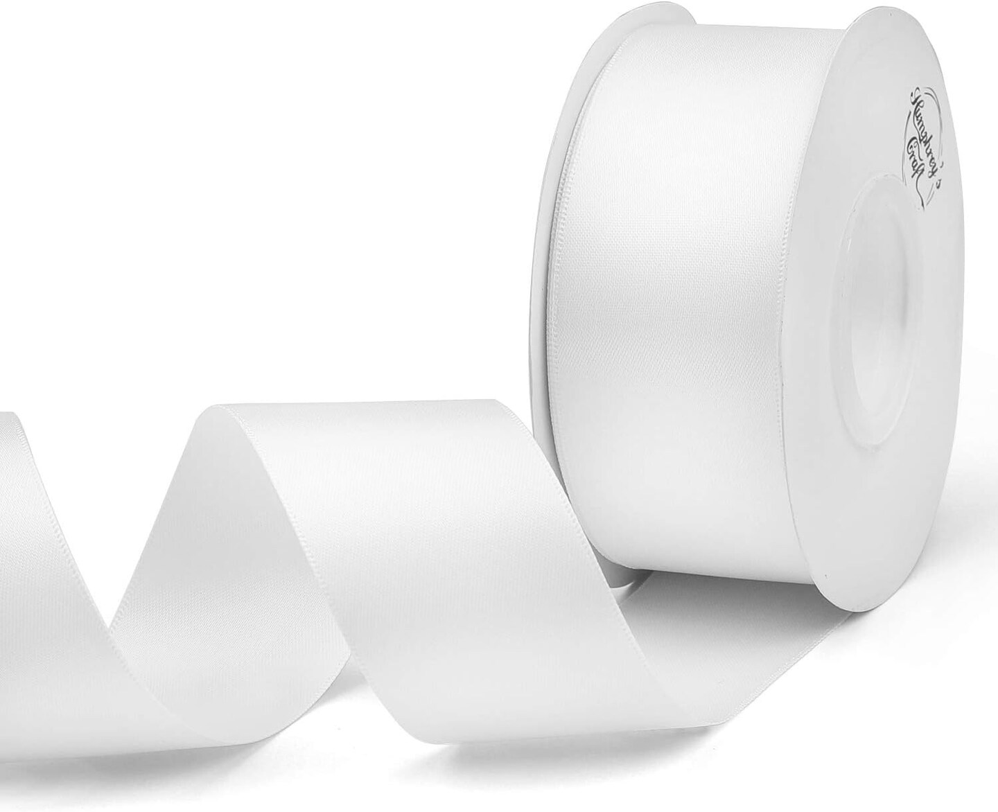 1-1/2 Inch White Double Faced Satin Ribbon | Michaels