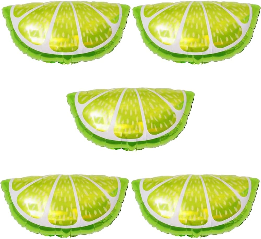 5PCS 29.5 inch Lemon Fruit Mylar Foil Balloon | Michaels