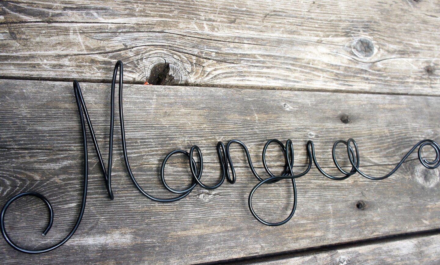Mangia Wire Kitchen Wall Hanging Sign | MakerPlace by Michaels