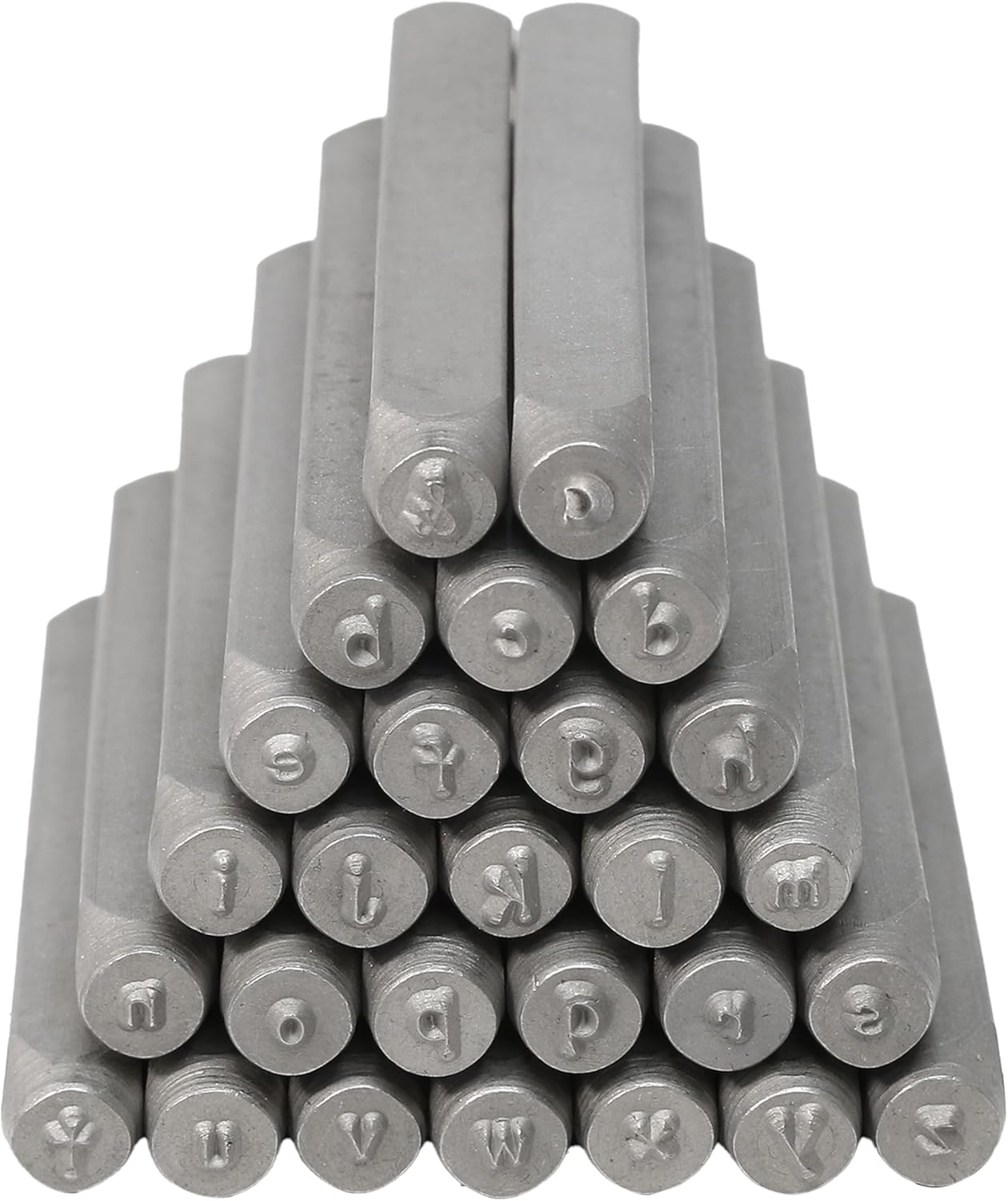 The Beadsmith Steel Alphabet Stamps - Metal Elements - Uppercase Gothic ...