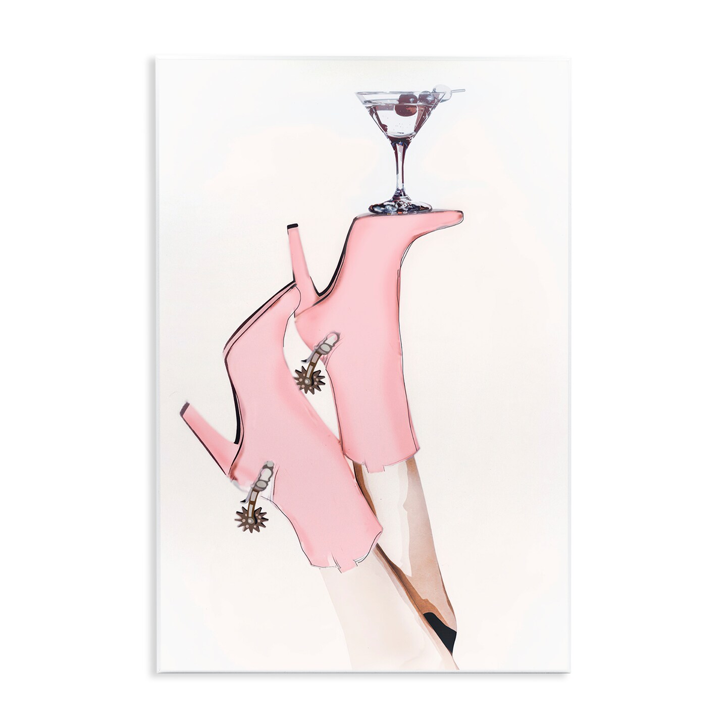 Stupell Industries Martini Lunch Heels Wall Plaque By Sophie 6 | Michaels