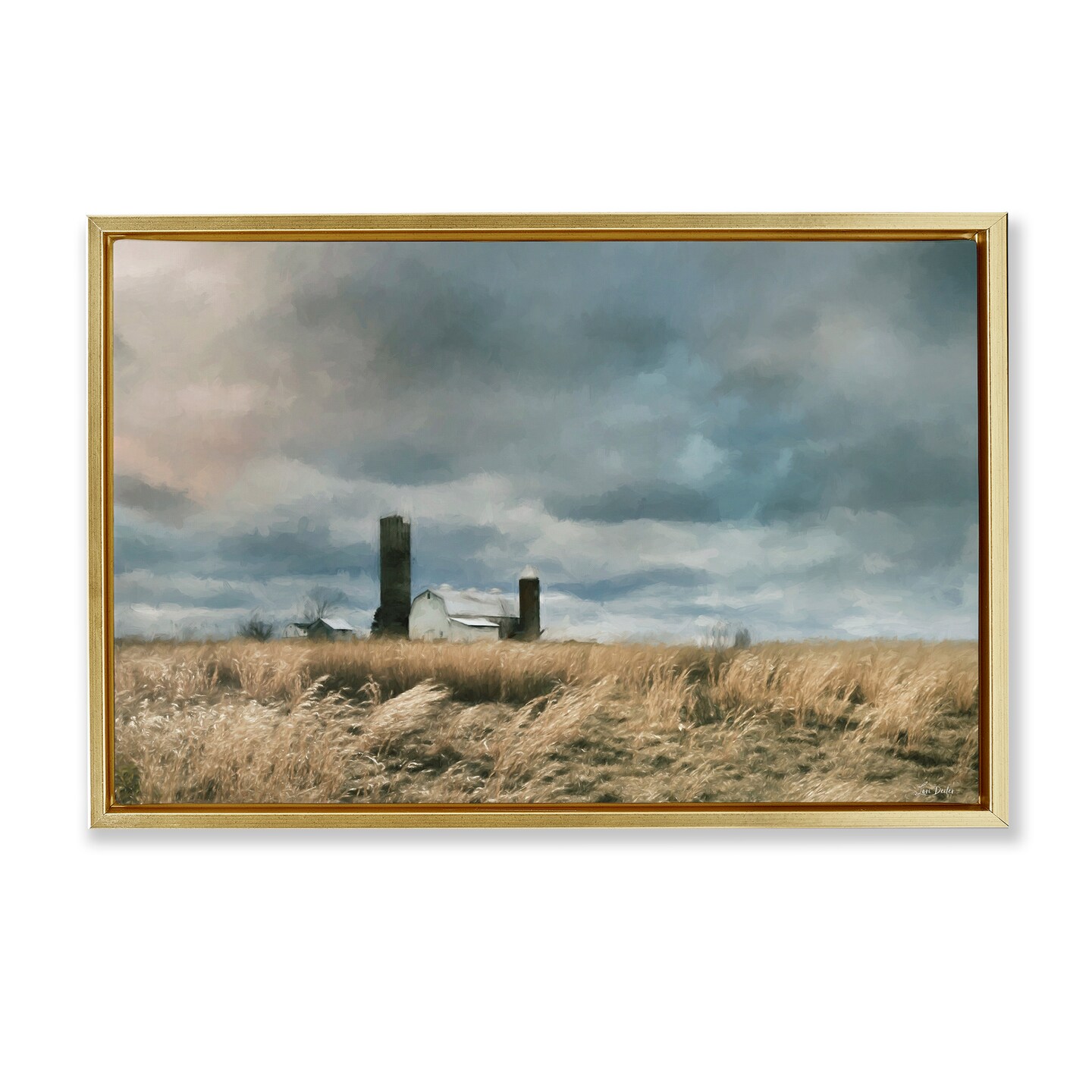 Stupell Industries Cloudy Farmland with Barn Floating Frame By Lori Deiter | Michaels