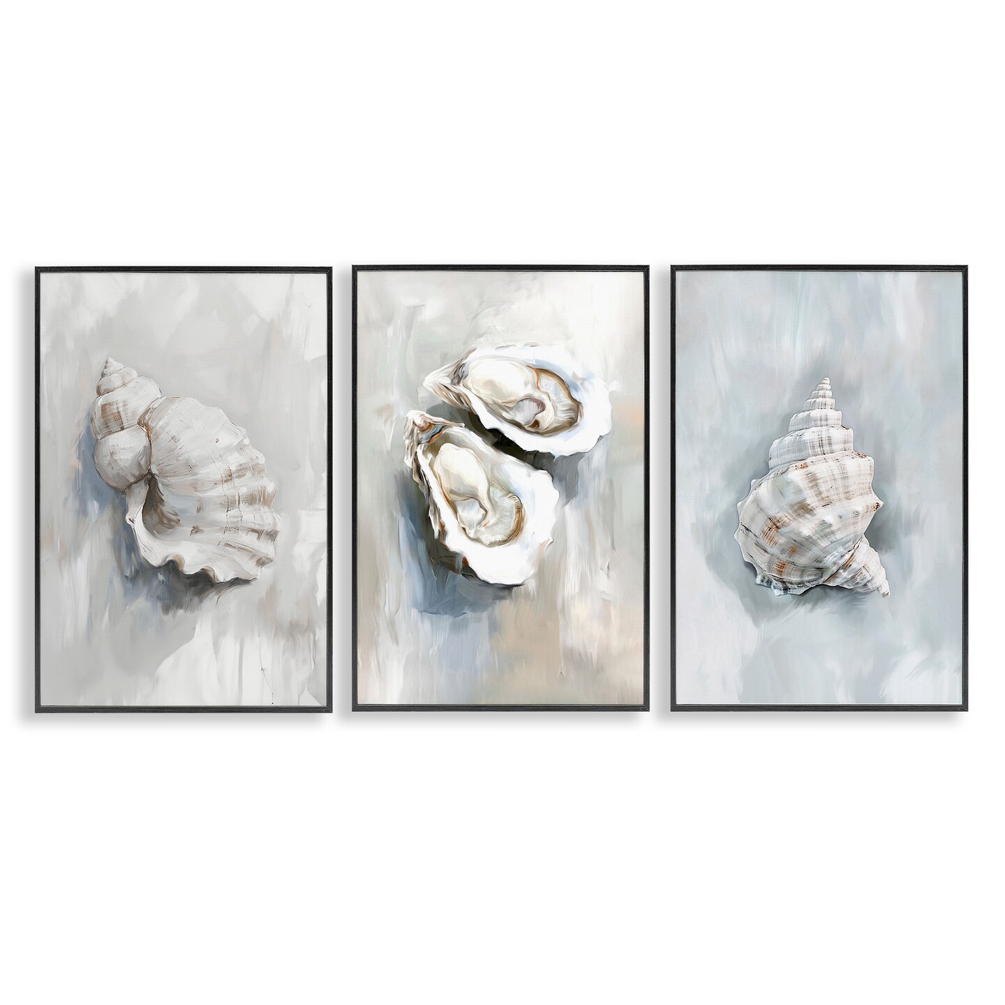 Stupell Industries Various Seashell Mirages 3pc Framed Giclee Set By Ramona Murdock | Michaels