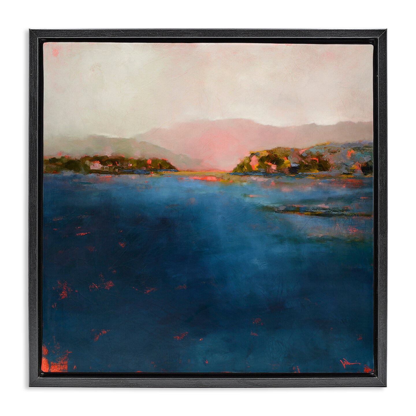 Stupell Industries Still Water Seascape Floating Frame By Patrick ...