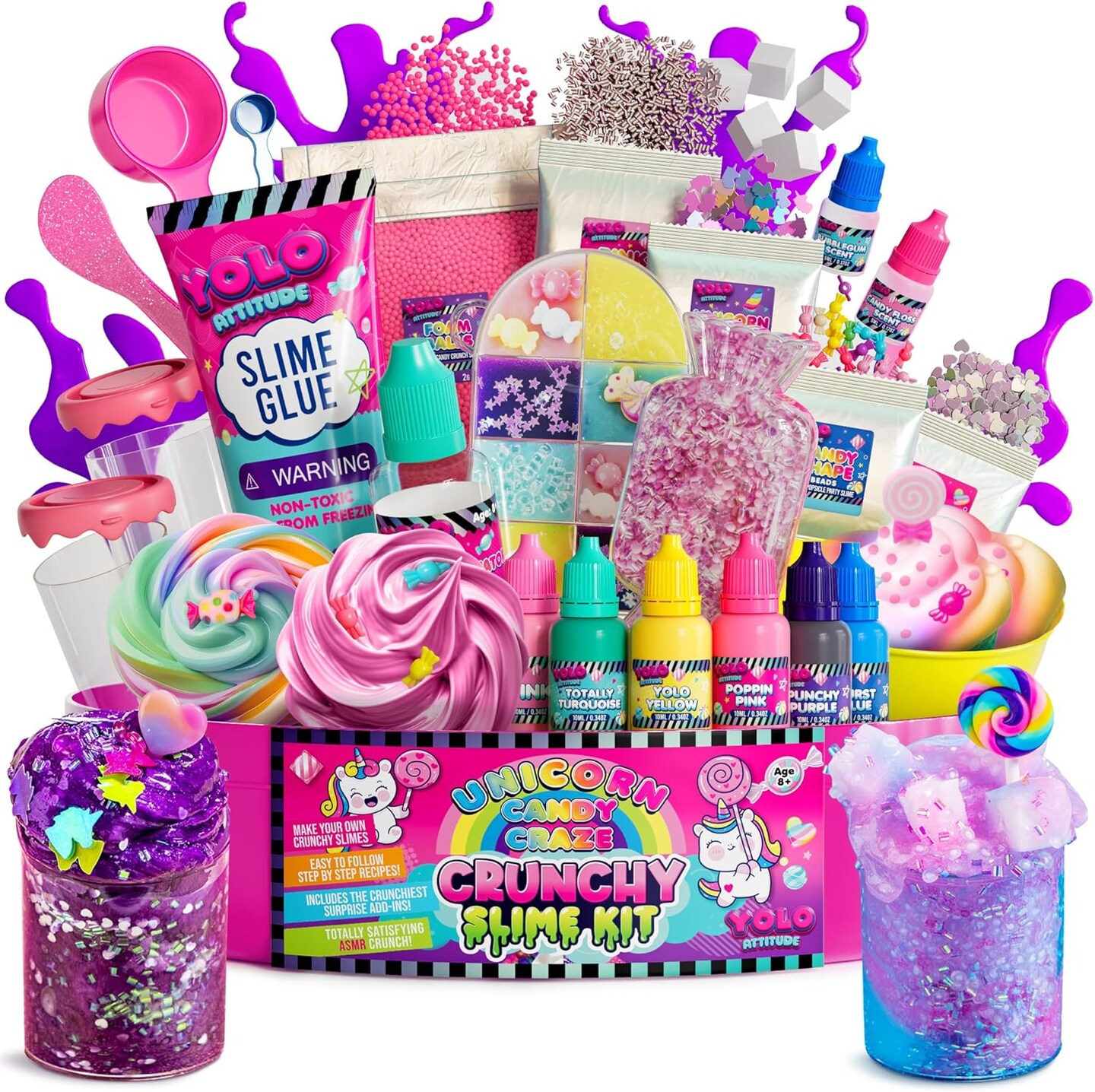 Unicorn Candy Craze Slime Kit | Michaels