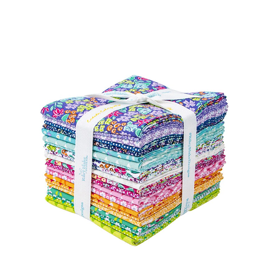 Vibrance Fat Quarter Bundle by Leslie Ryan for Riley Blake (FQ-15950-22) | Michaels