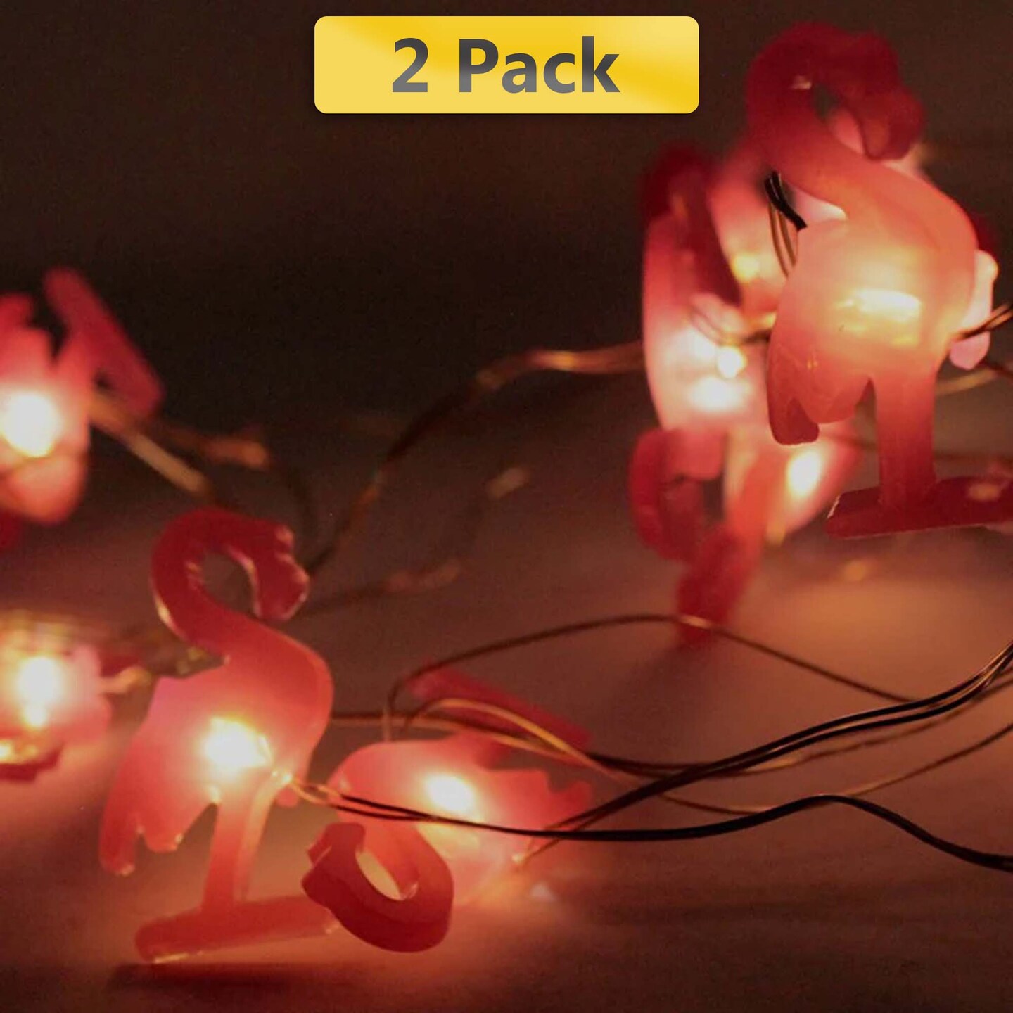 Flamingo String Lights 20 LEDs Battery Operated for Halloween | Michaels
