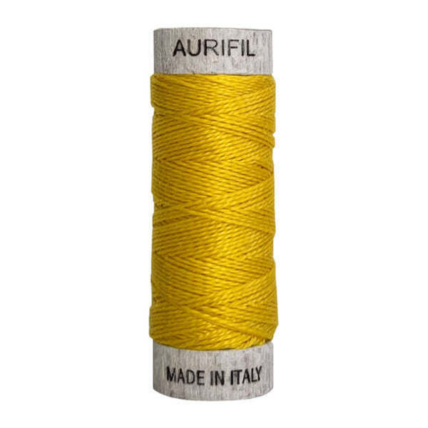 Canary (2120) | 8wt Small Spool (35M / 38Y) | Aurifil Thread | Michaels
