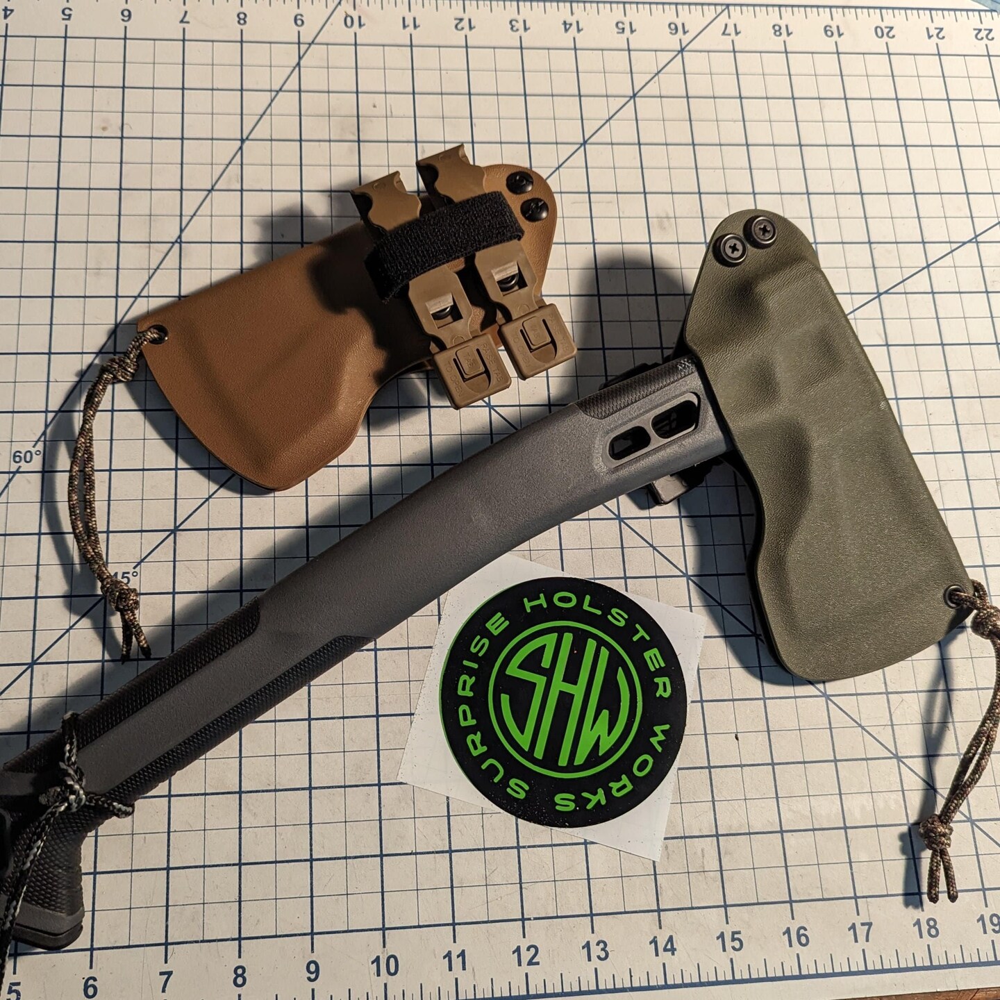 Gerber Bushcraft Hatchet Sheath Cover Holster Kydex - Various Colors ...