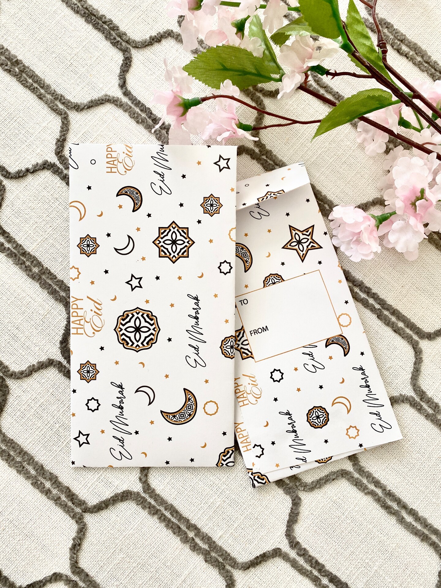 Eid Envelopes Eidi Envelopes Eidee Envelopes Eid Mubarak Money Packets ...