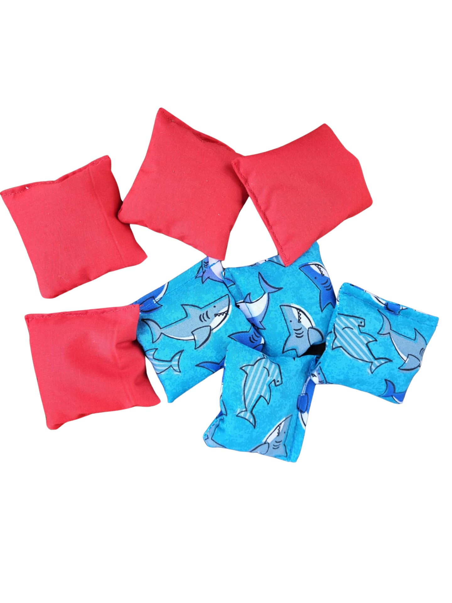 Shark Mini Cornhole Bags 3" All weather bean bag toss | MakerPlace by ...