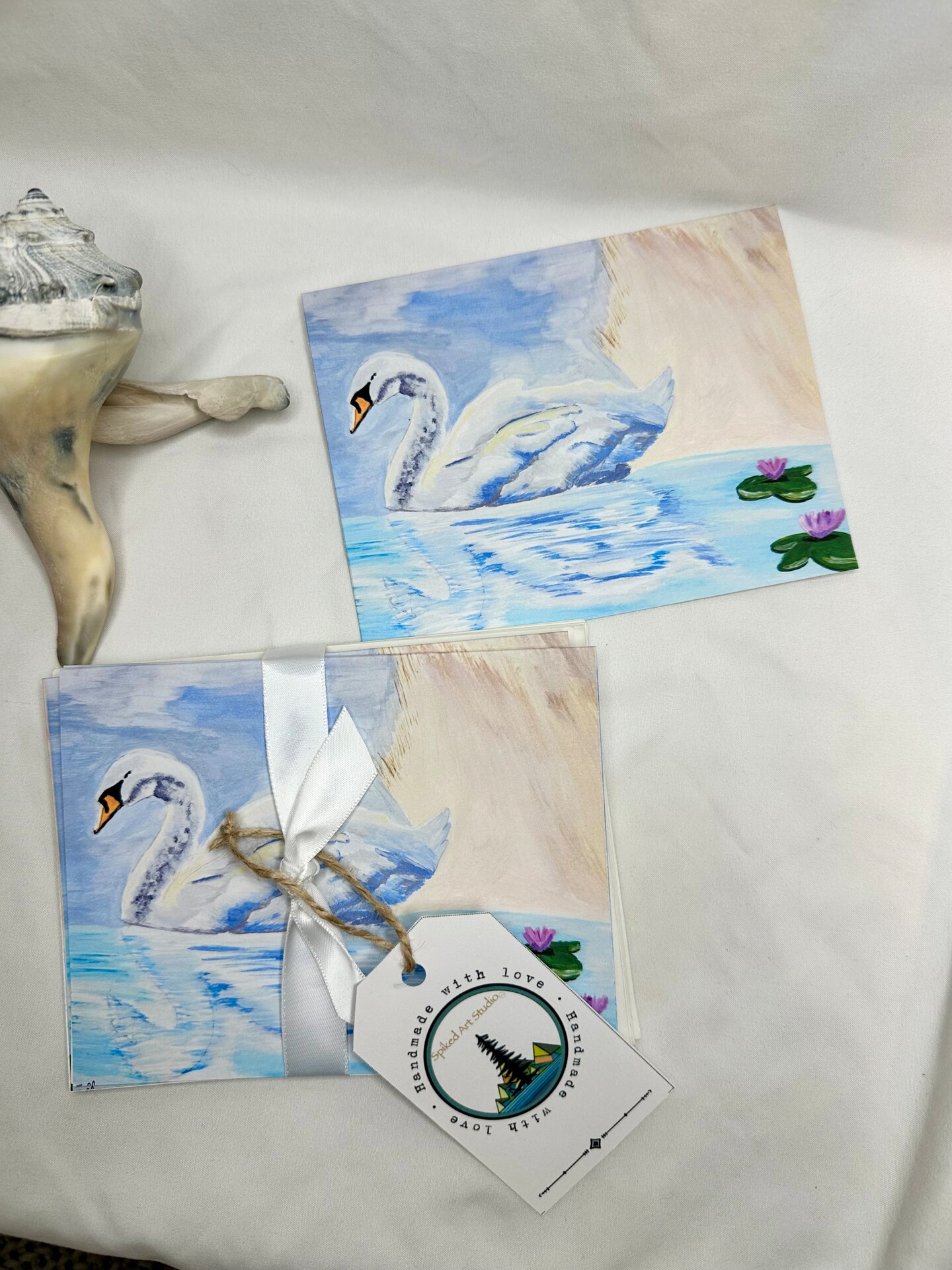 Elegant Swan Gift Set | MakerPlace by Michaels