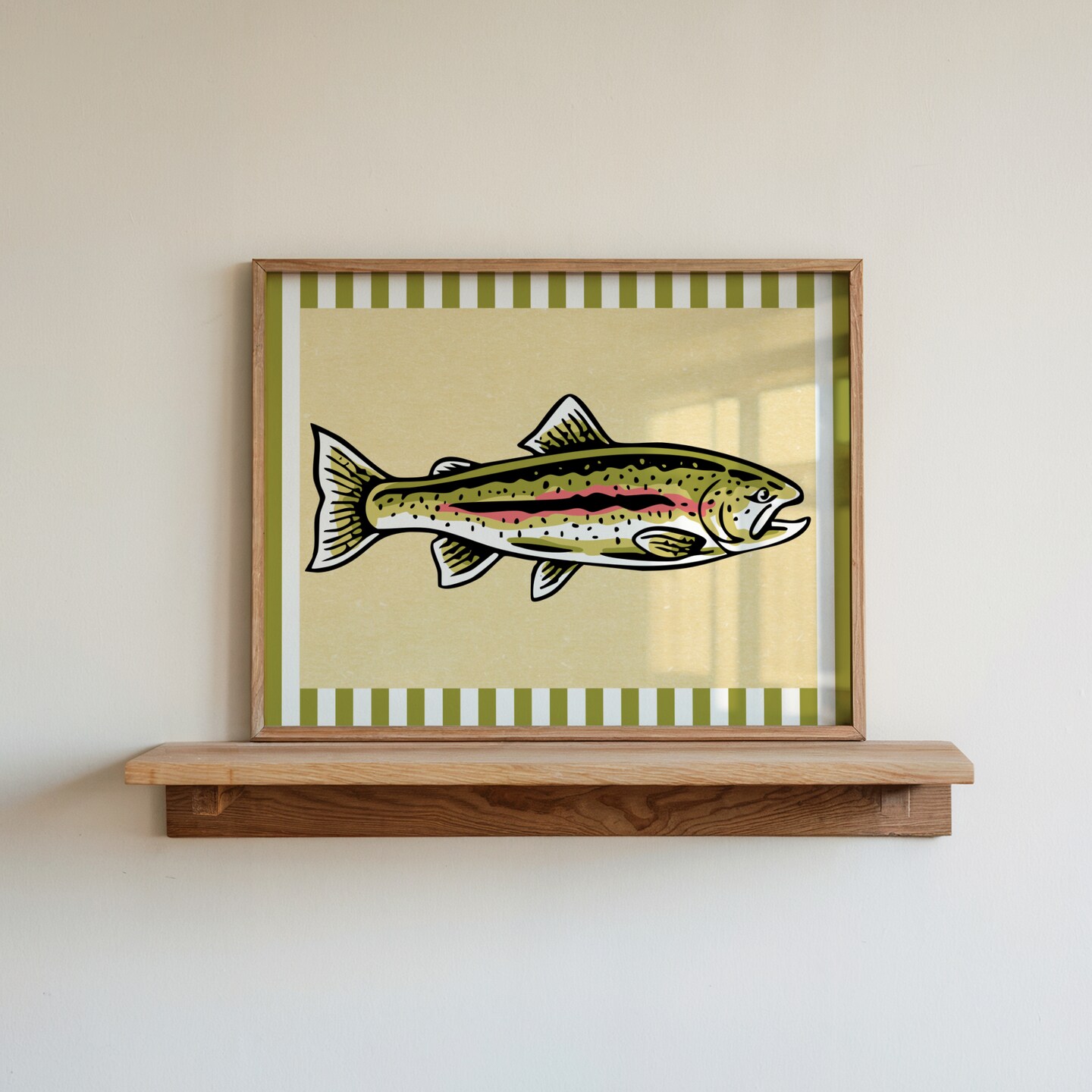 Copy-Copy-Vintage Fish Print | Antique Unique Wall Art Animal Poster ...