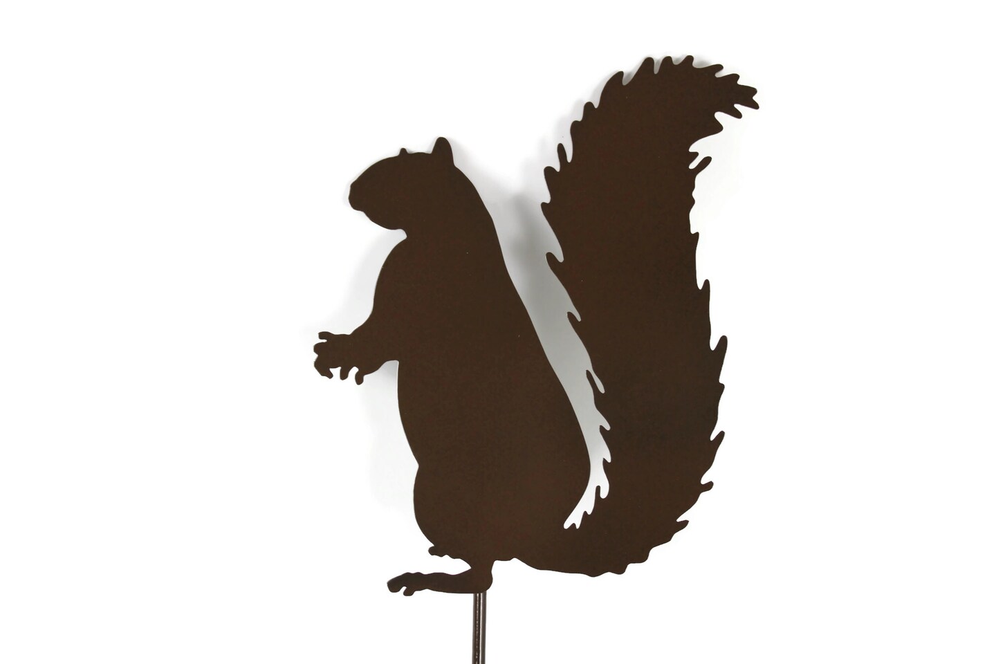 Squirrel Metal Garden Stake 23 to 33 Inches Tall | MakerPlace by Michaels