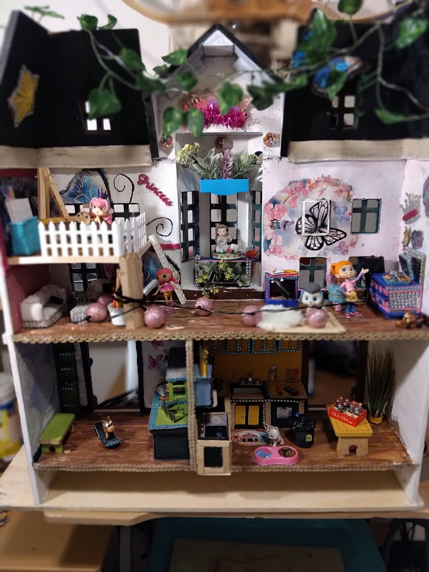Butterfly dolls house store