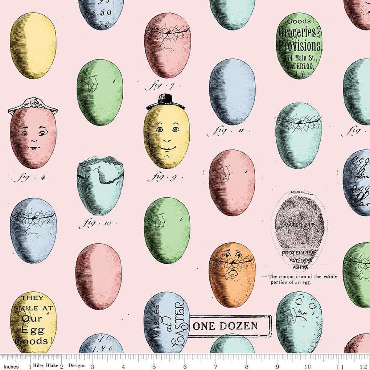 Egg Study in Pink (c17151-pink) | Egg Hunt | J Wecker Frisch | Riley ...
