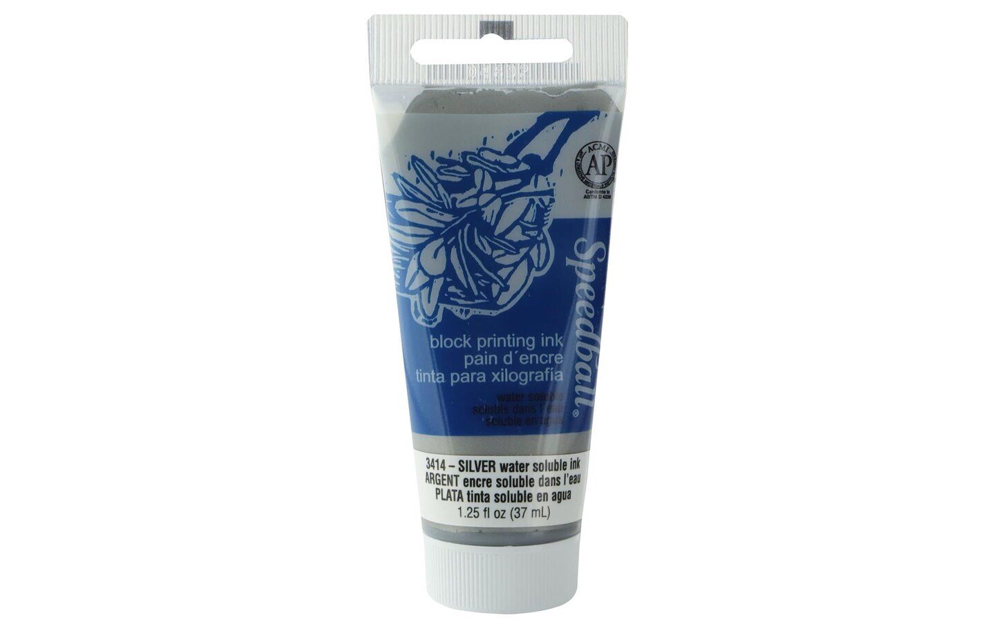 Speedball Water Slbl Block Print Ink 1.25oz Silver | Michaels