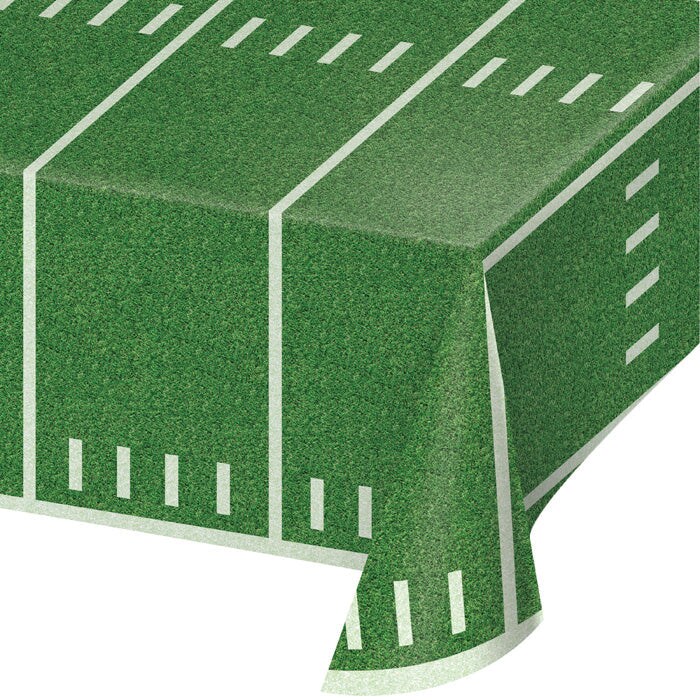 Bulk Pack of 2 Football Field Plastic Tablecovers 54" X 102" | Michaels
