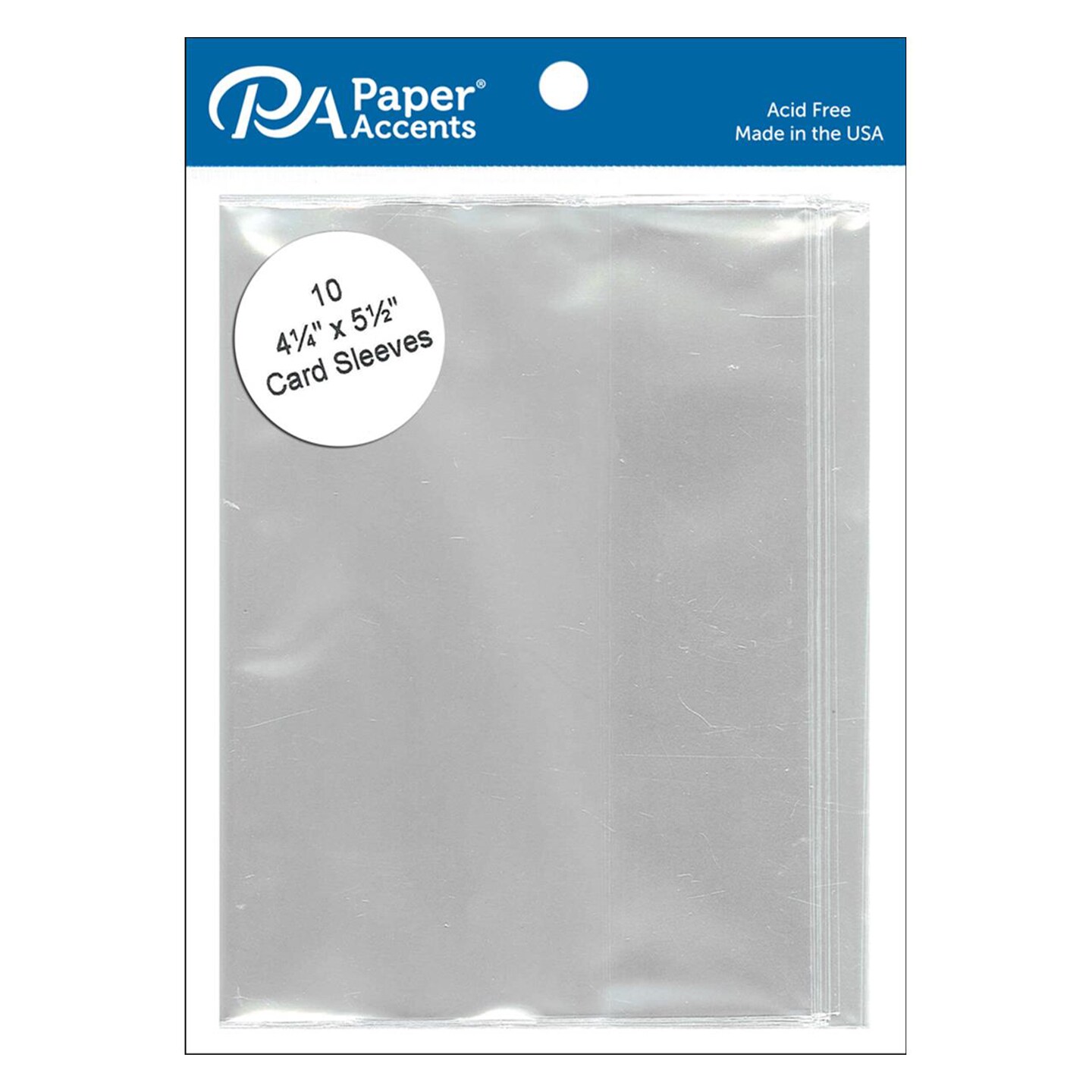 Card Sleeves 4.25x5.5 10pc Clear | Michaels