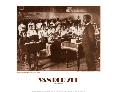 Whittier Preparatory School, c. 1908 by James Van Der Zee Art Print ...