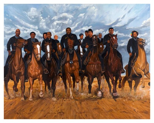 Freedom Riders by Kolongi Brathwaite - Inspirational Civil Rights Wall ...