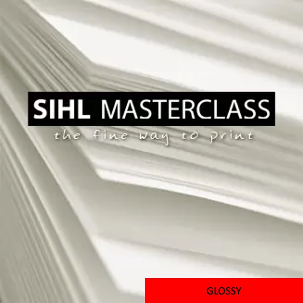 Sihl MASTERCLAS IJ High Gloss Metallic Pearl Photo Paper 8.5x11 290 gr ...