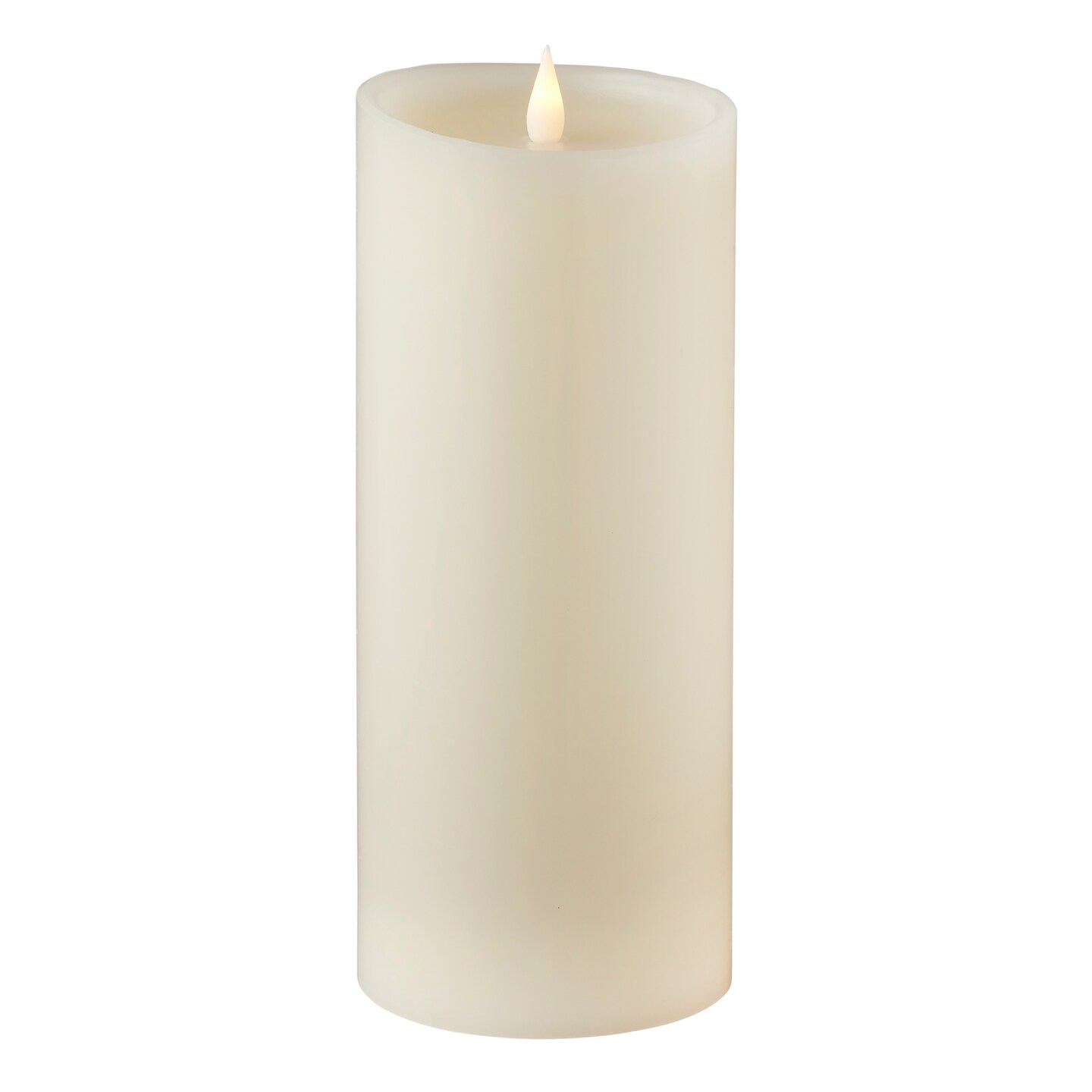 Christmas Classic Motion Flameless Candle 4x10 Ivory | Michaels