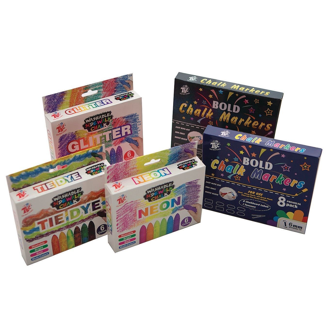 Jumbo Chalk Pack (Kit of 34) | Michaels
