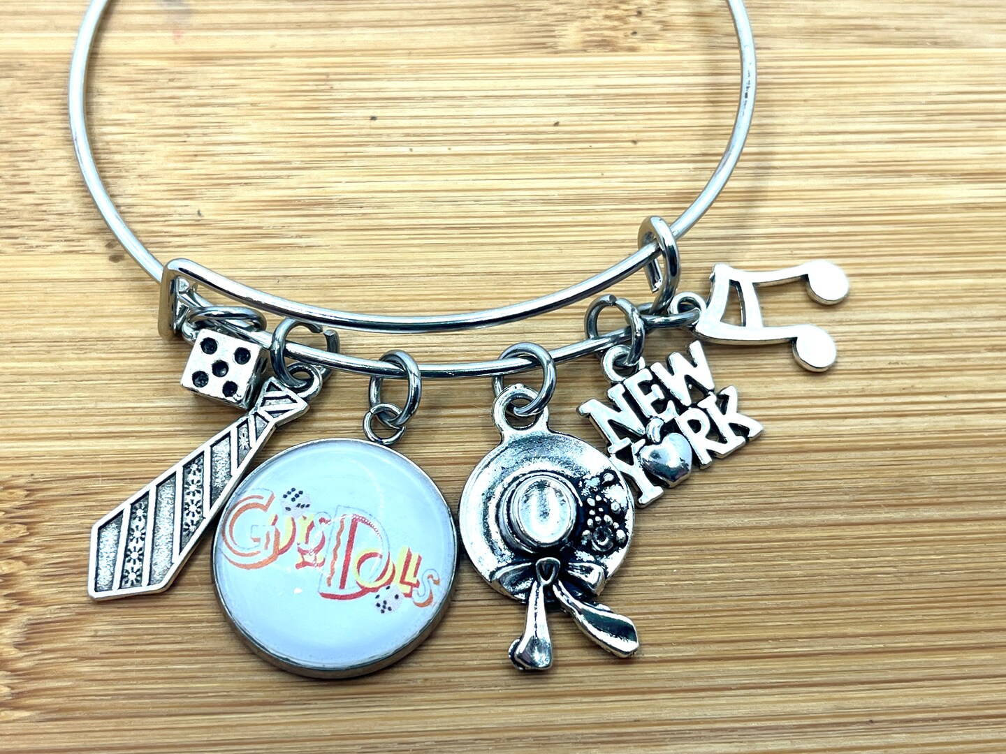 Guys and Dolls the musical inspired charm bracelet | MakerPlace by Michaels