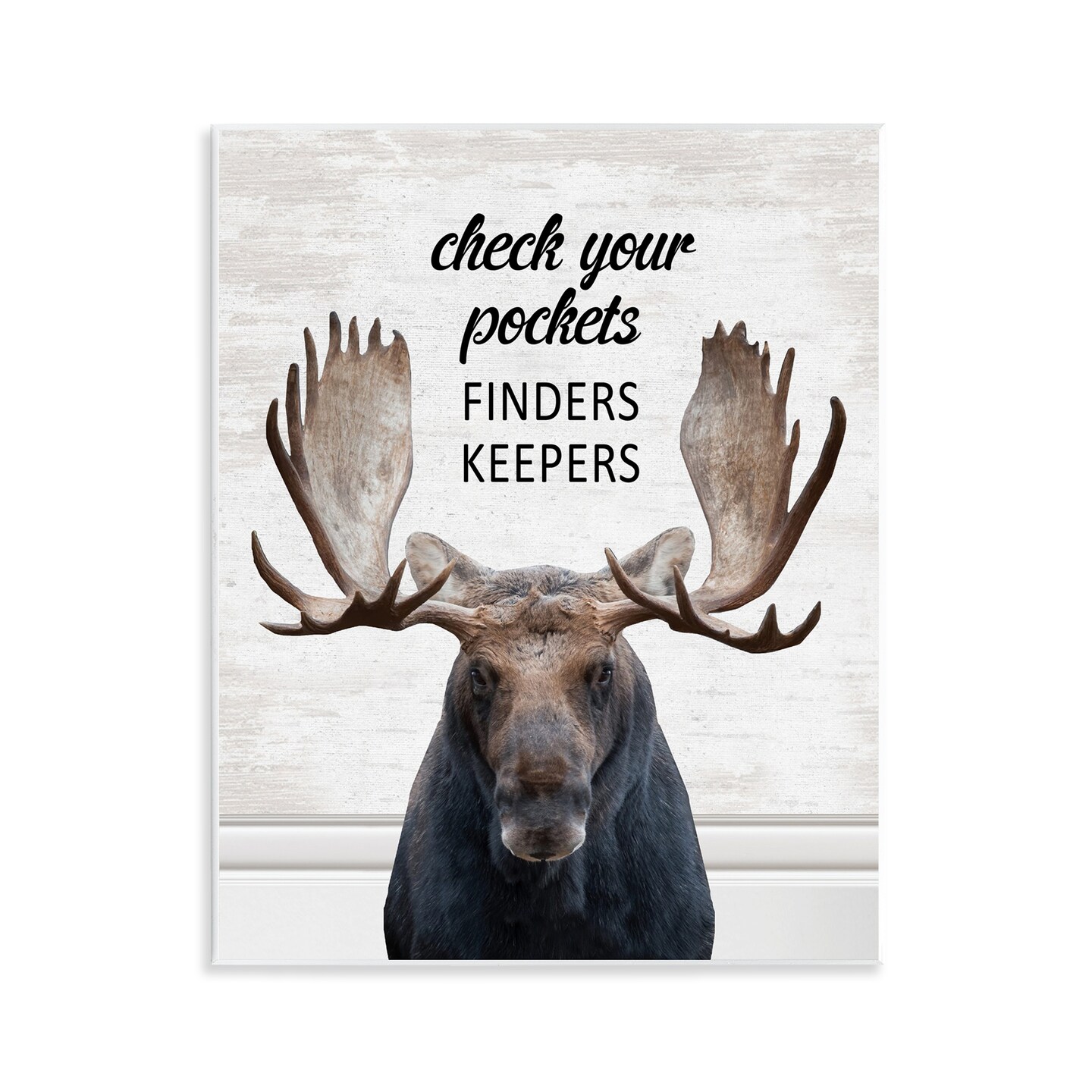 Stupell Industries Check Pockets Laundry Reminder Wall Plaque Design by ...