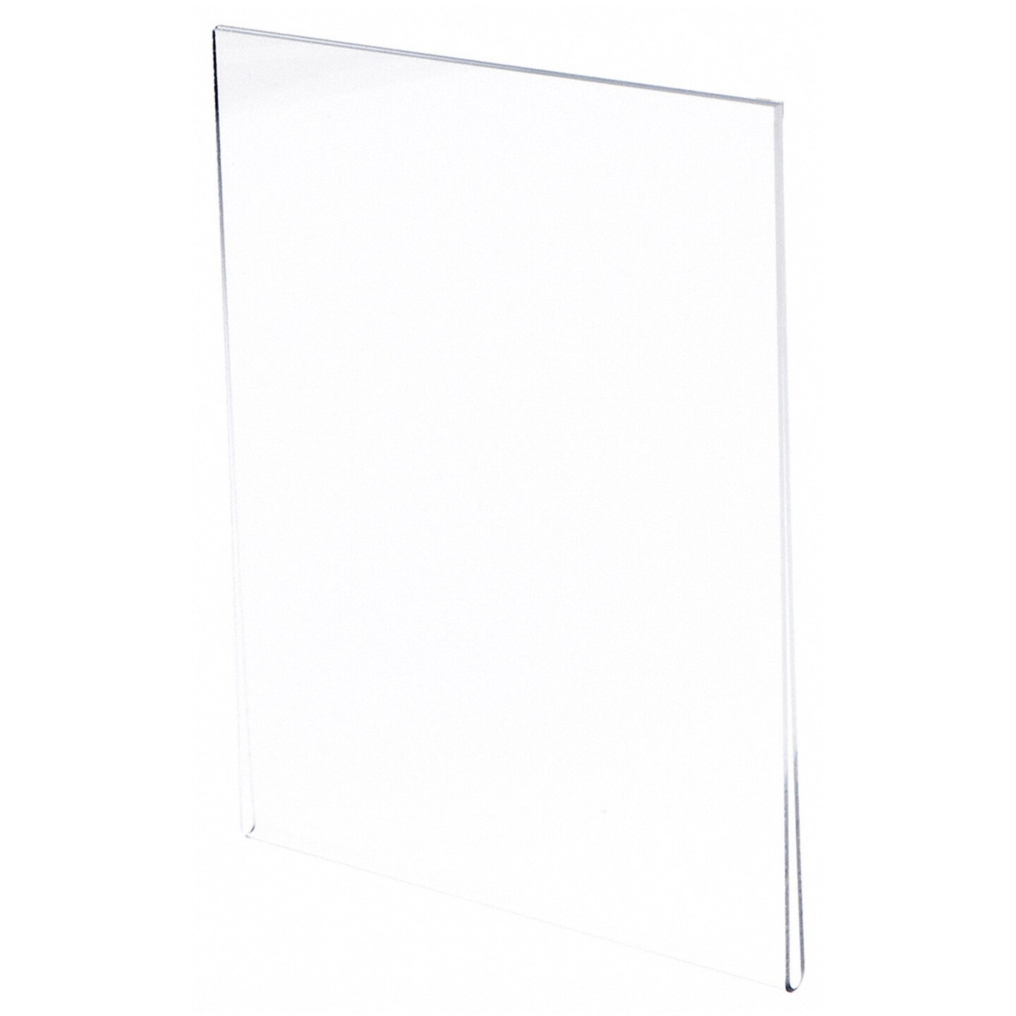 Plymor Clear Acrylic Folder-Style Sign Display Holder / Document ...