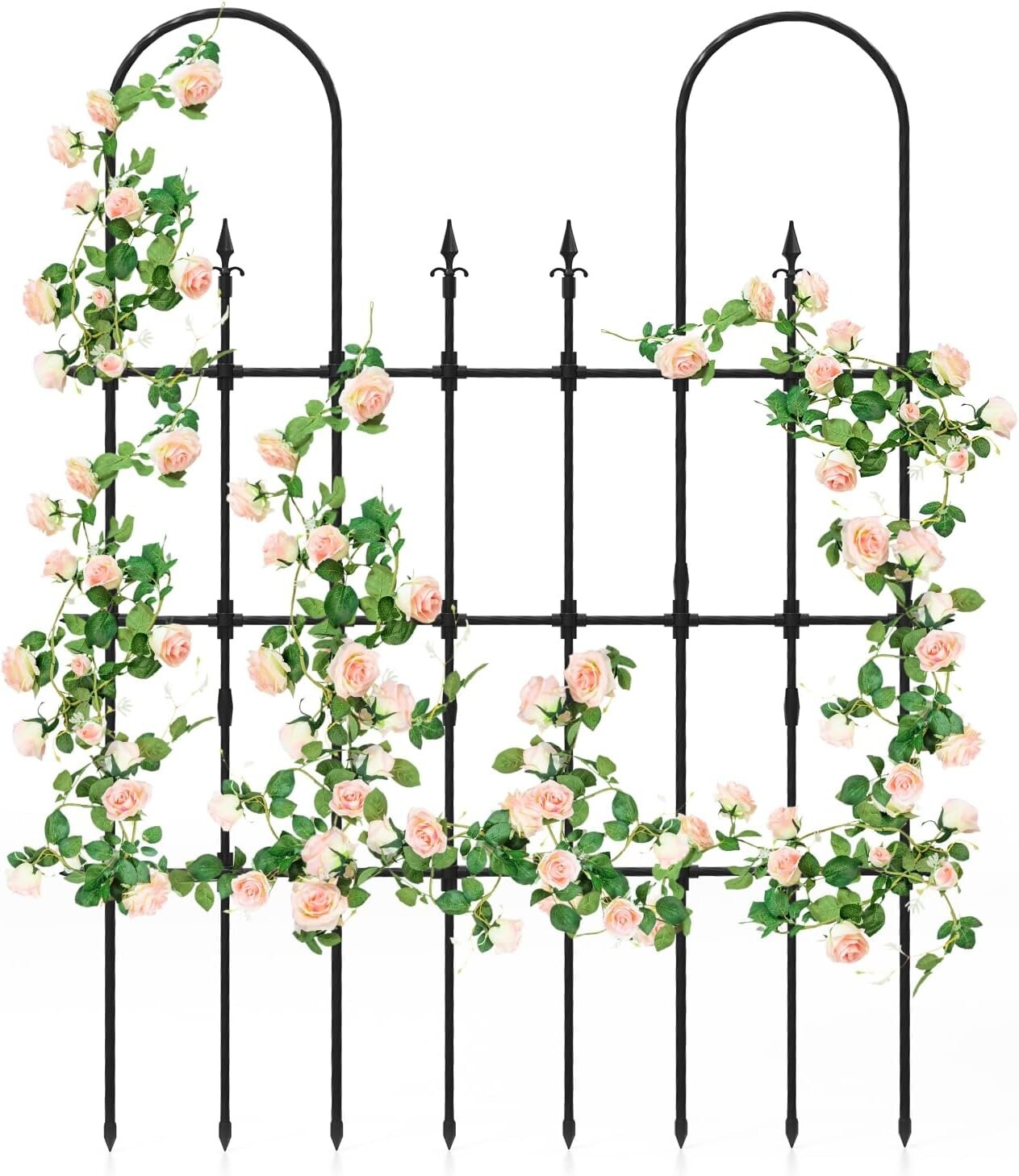 Outdoor Arch Trellis Climbing Plant Support 58"x73" | Michaels