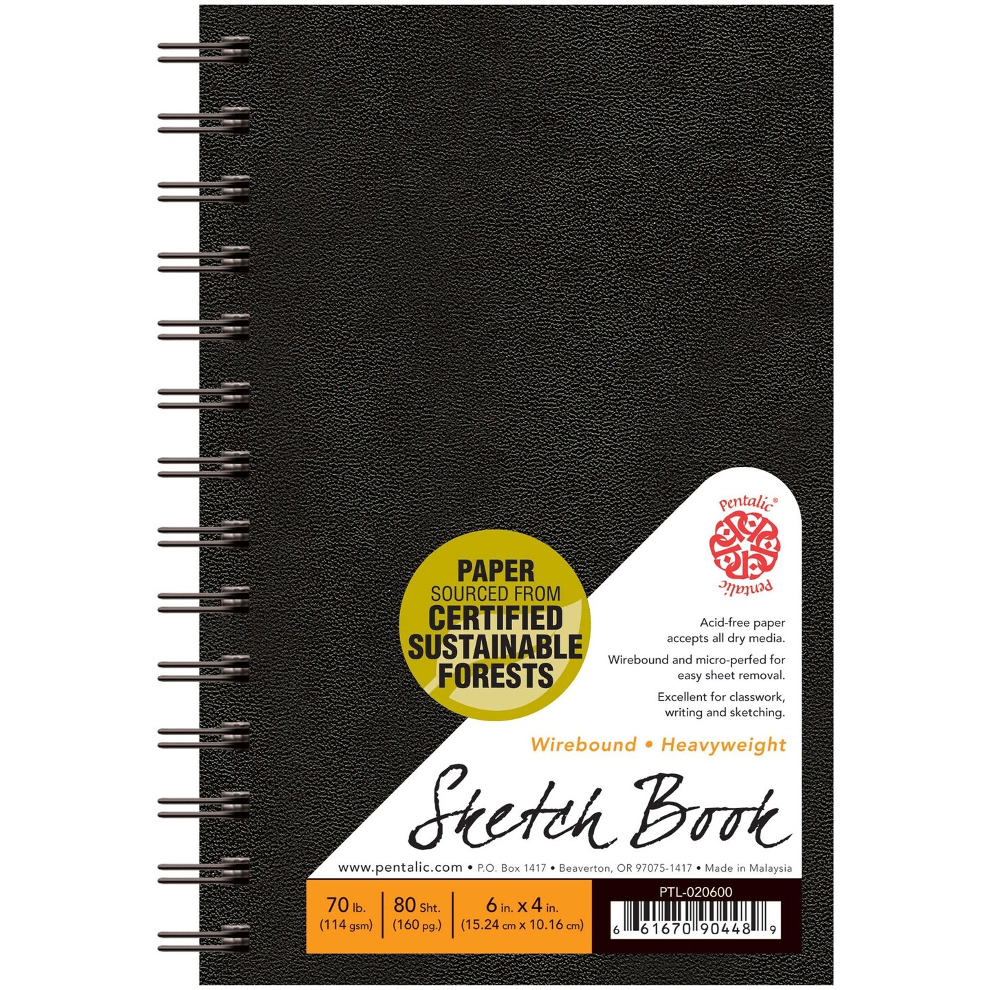 PTL-020 Series | Traditional Sketchbook - Wirebound | Michaels