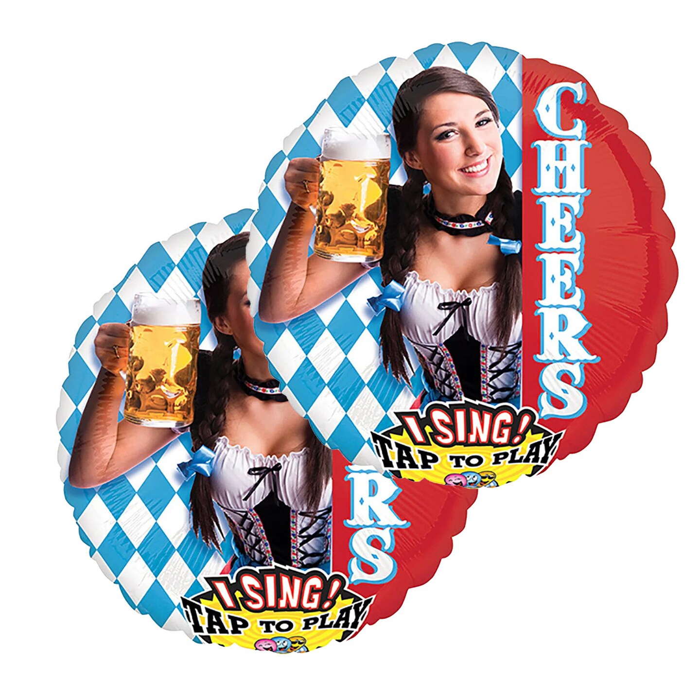 Anagram® 28 Inch Cheers And A Polka Sing A Tune Balloon | Michaels