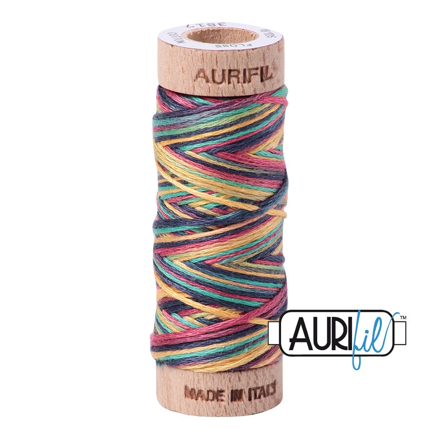 Marrakesh - Variegated (3817) | Aurifloss Small Spool (18M / 18Y ...