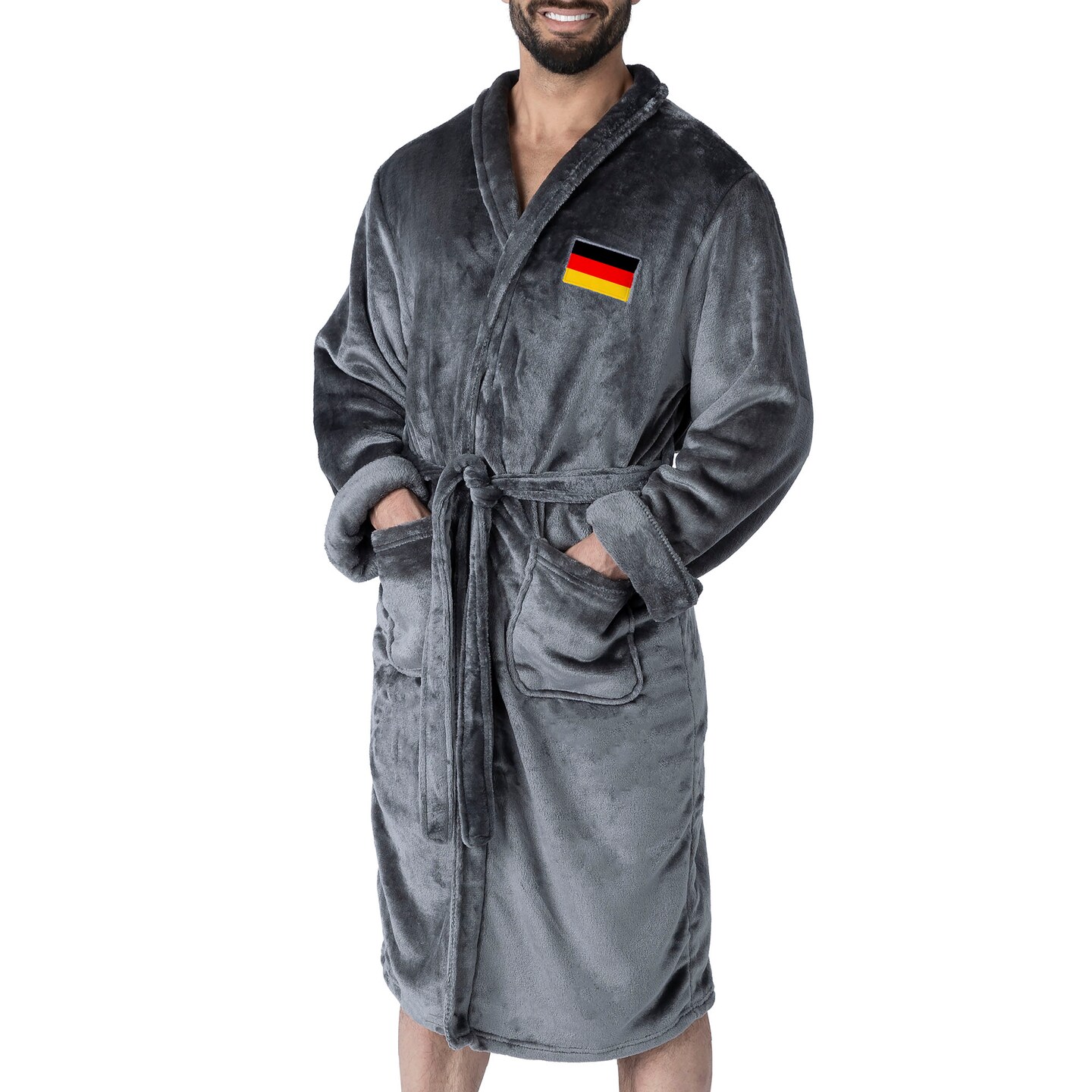 Country Flag Silk Touch Robe | Michaels