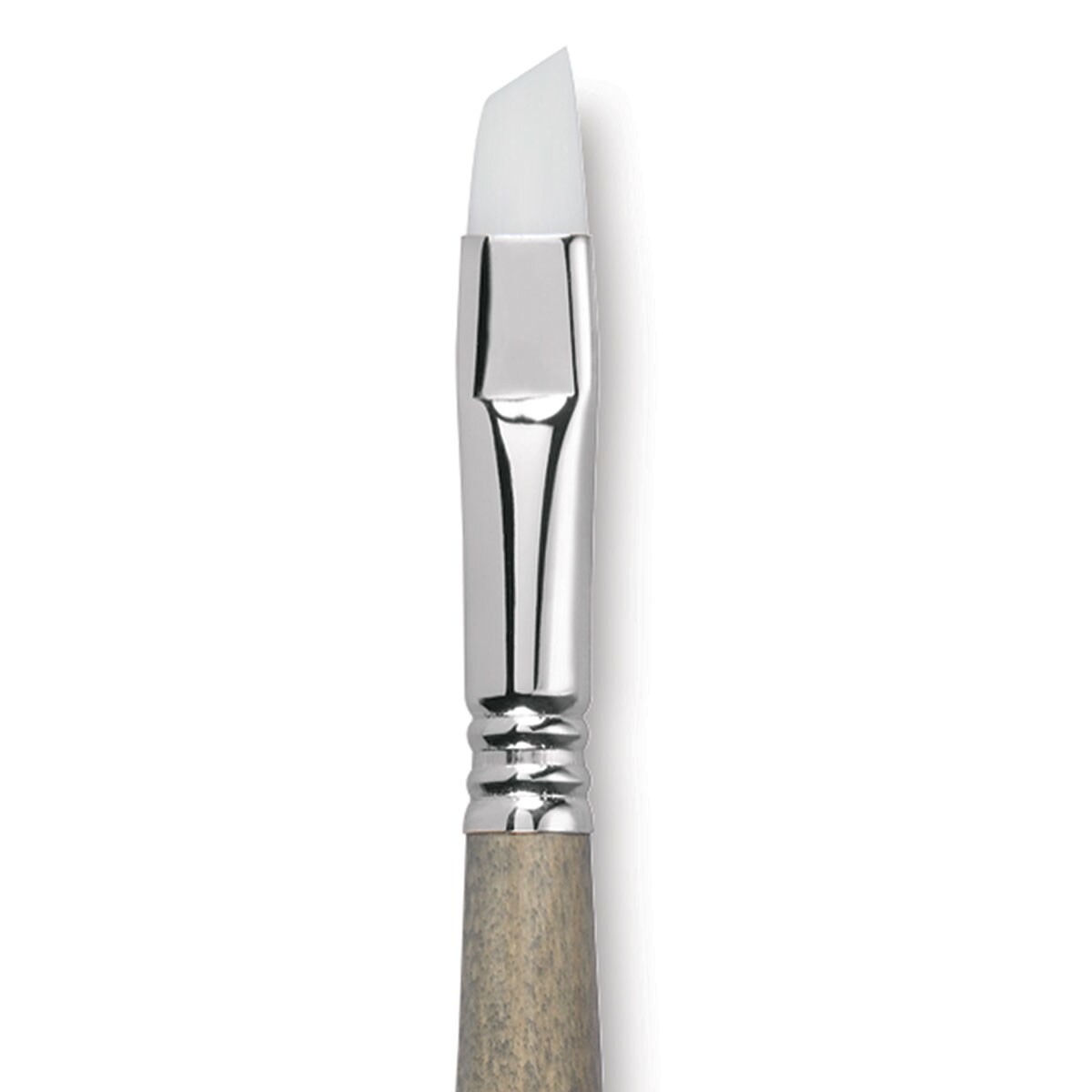 Escoda Perla Toray White Synthetic Brush - Angular, Short Handle, Size ...