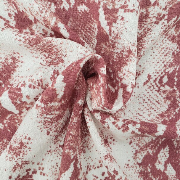 1 Yard Dusty Rose Rayon Crepon Fabric For Blouses Dresses Skirts ...