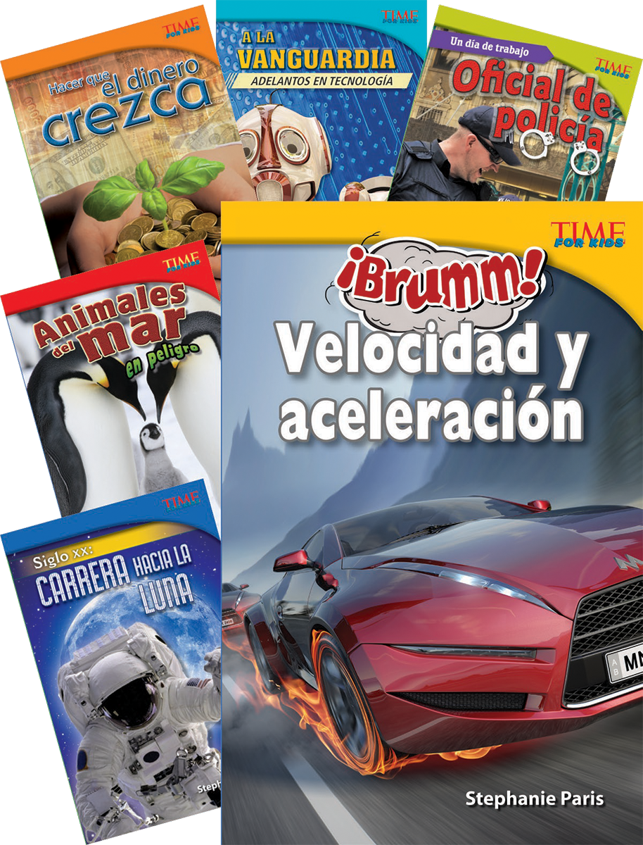 TIME FOR KIDS® Informational Text Grade 5 Spanish Set 1 10-Book Set ...