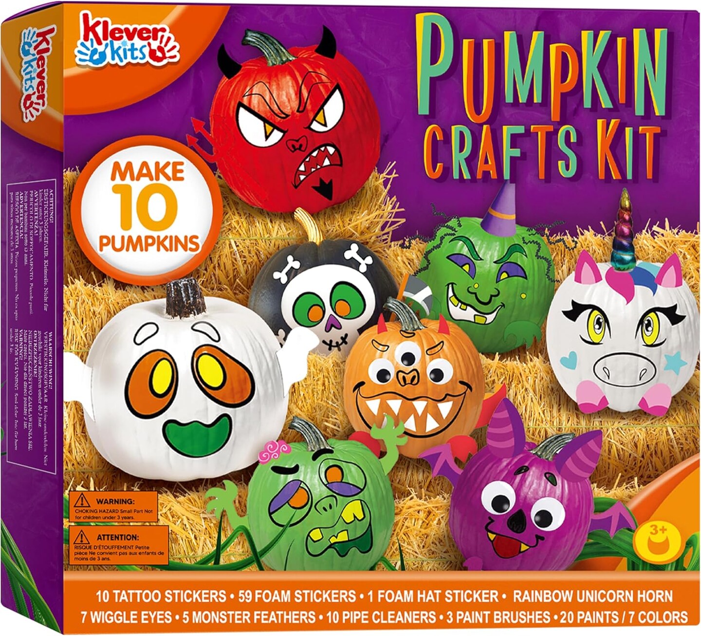 Halloween Arts and Craft Pumpkin Decorating Painting Kit | Michaels