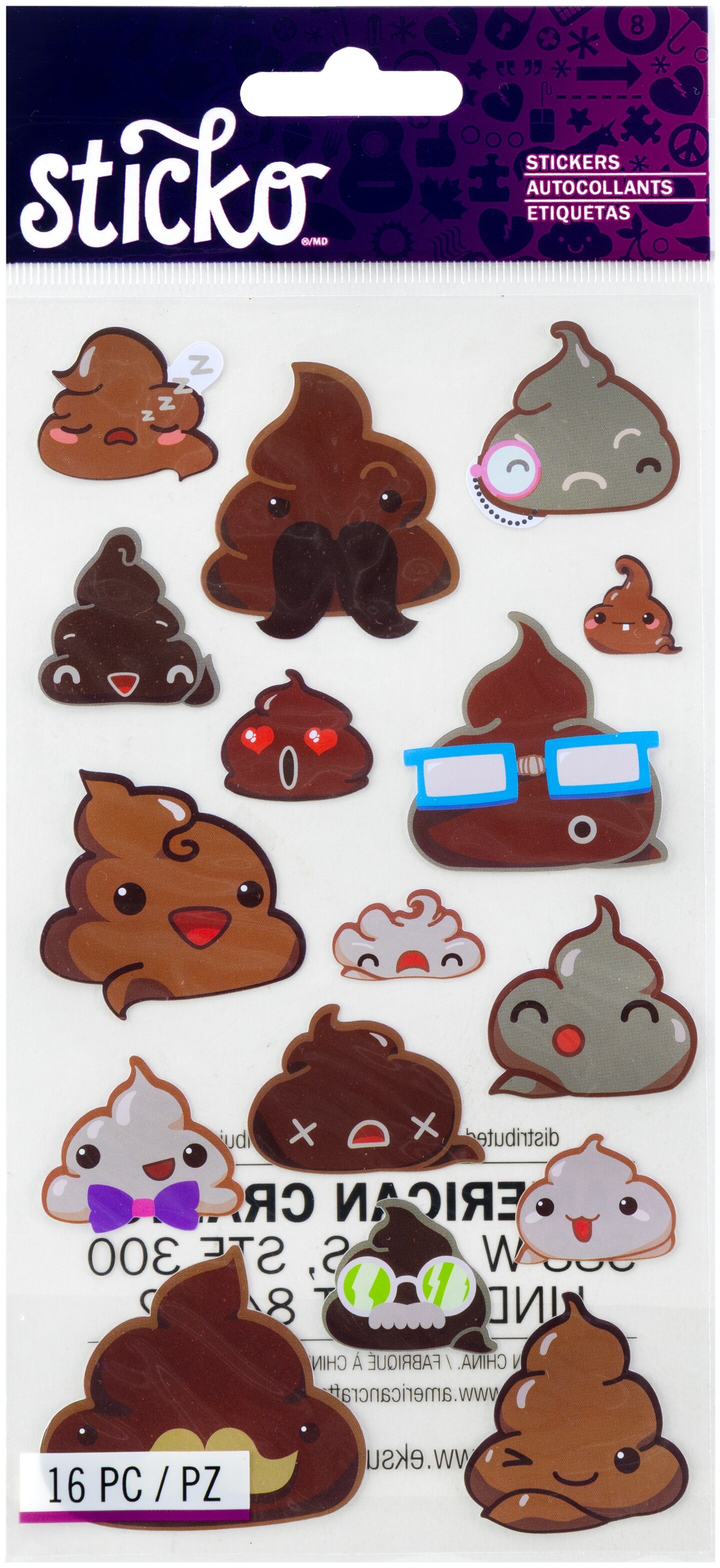 Sticko Stickers-Funny Frosting | Michaels